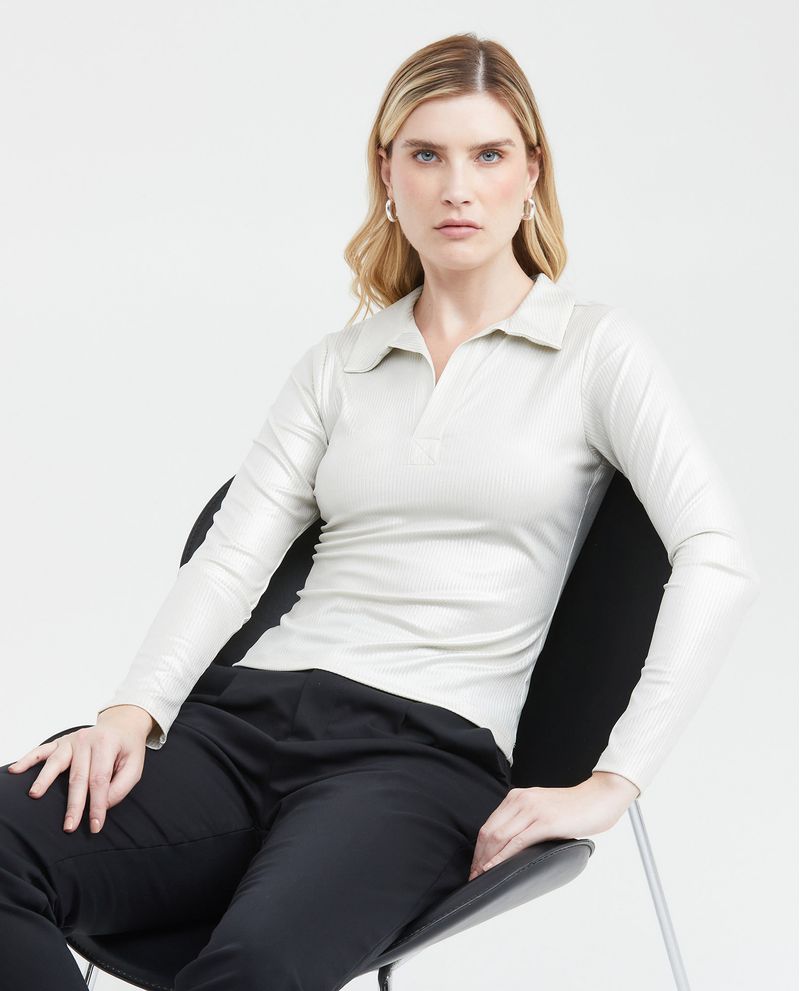 Camiseta Tipo Polo sin botones para Mujer | Tienda Online